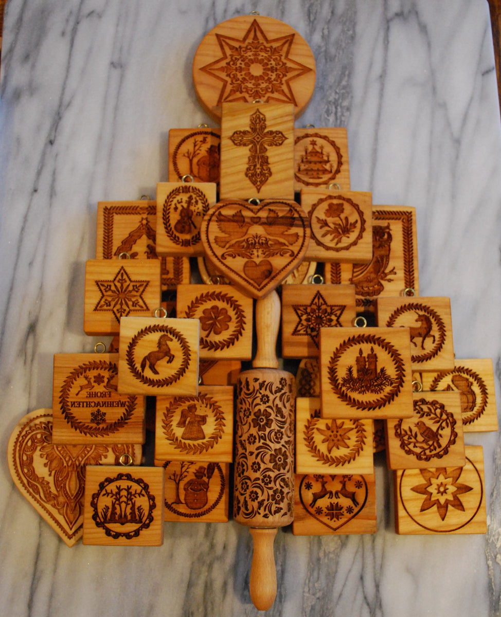 Carved Wood Springerle Cookie Molds – Springerle Emporium