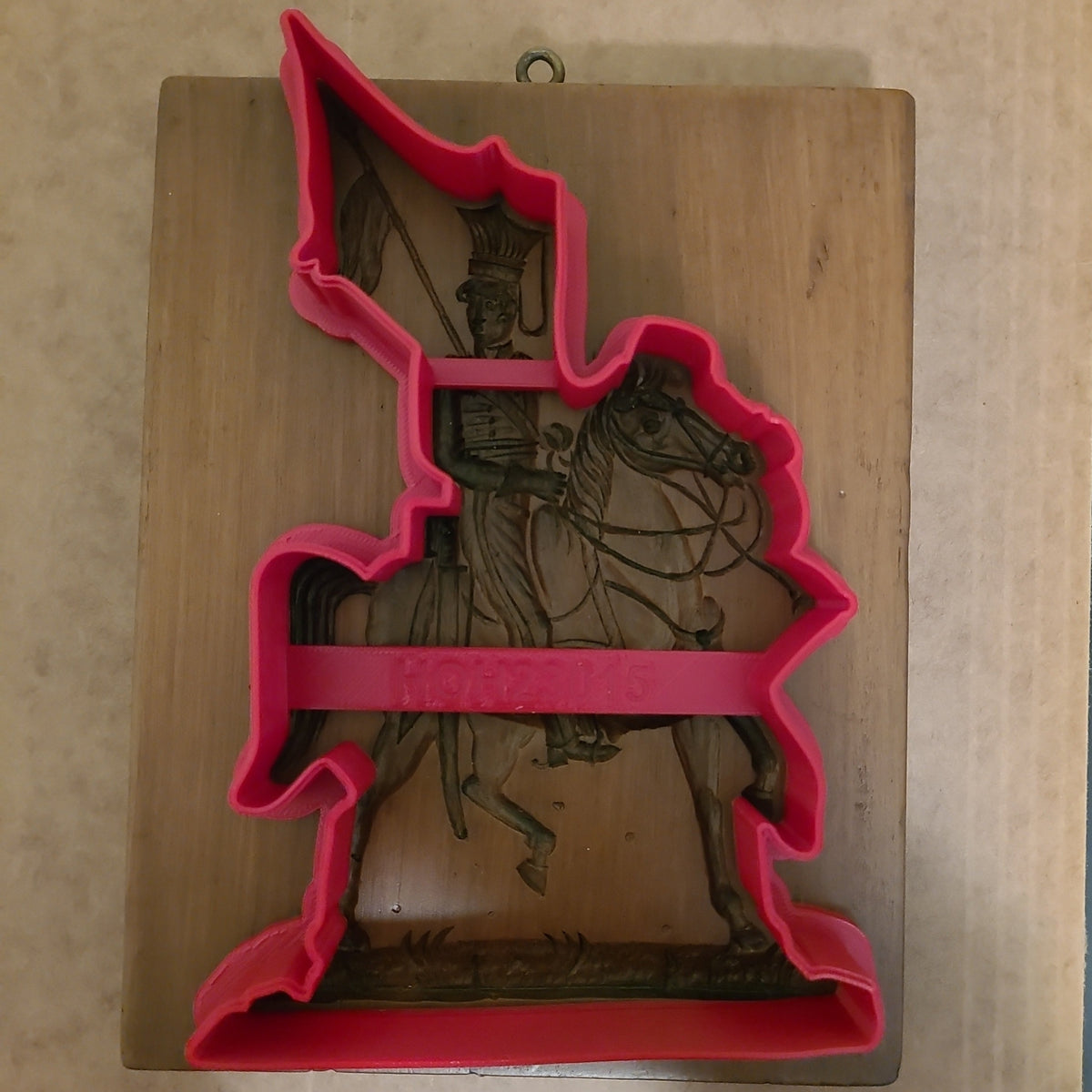 Cookie Cutter: Soldier on Horse (Napoleon's Red Lancer) – Springerle ...