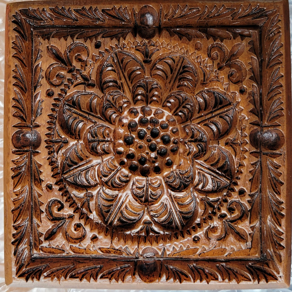 Renaissance Rosette (Square) Springerle Cookie Mold – Springerle Emporium