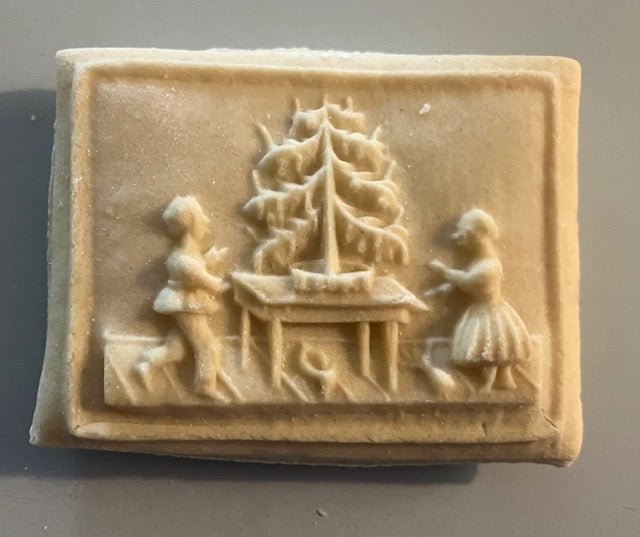Christmas Tree on Table Springerle Cookie Mold – Springerle Emporium