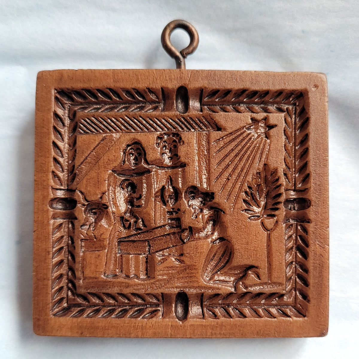 Creche Nativity Manger Scene Springerle Cookie Mold – Springerle Emporium
