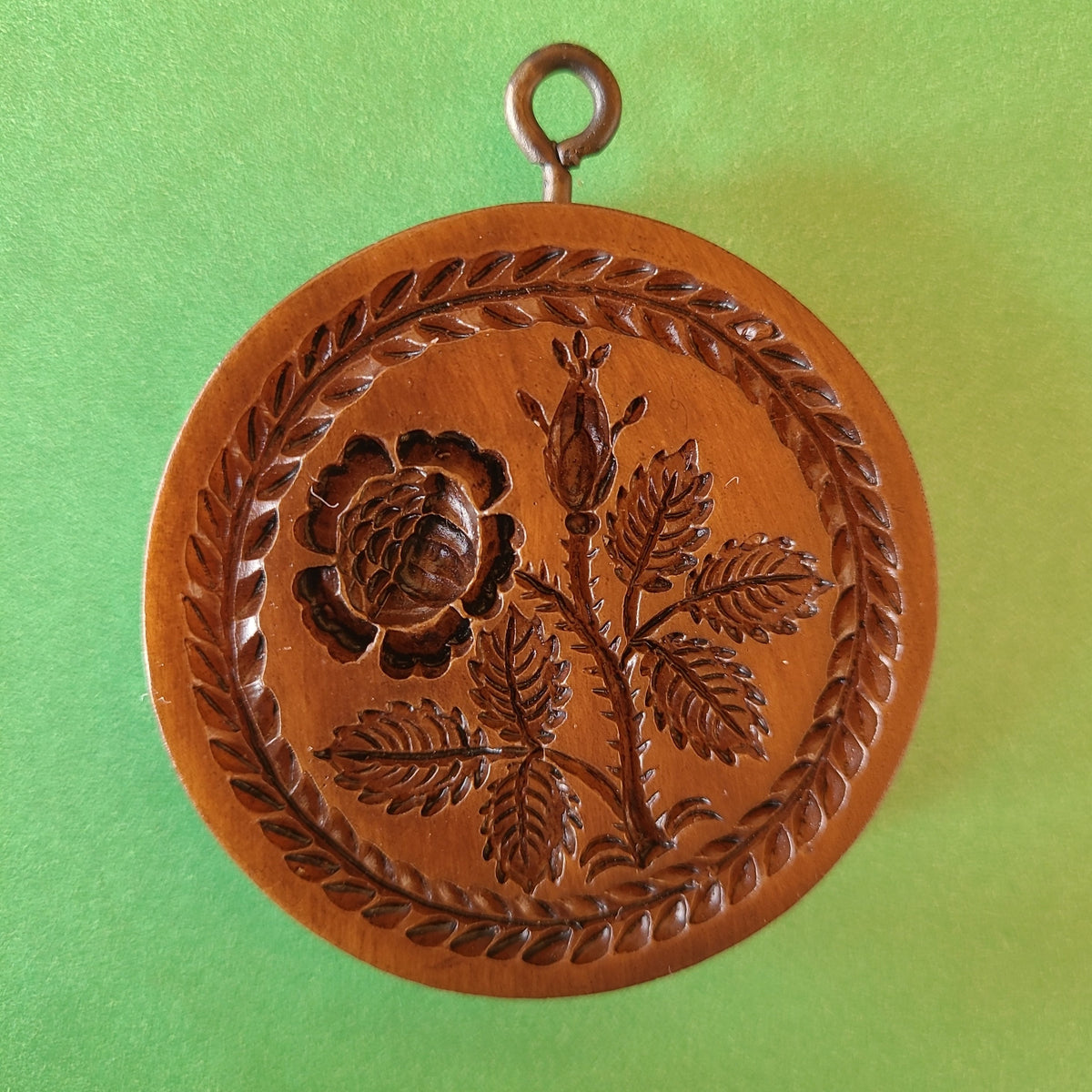 Bavarian Round Rose Springerle Cookie Mold – Springerle Emporium