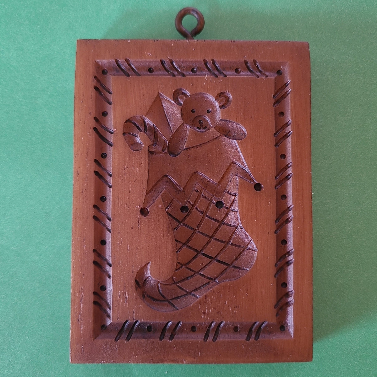 Christmas Stocking Surprise with Bear Springerle Cookie Mold ...