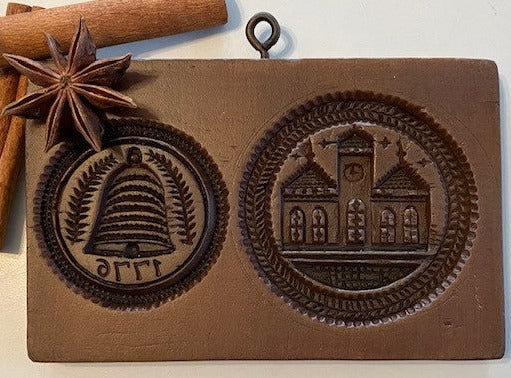 Liberty Bell 1776 and Independence Hall Springerle Cookie Mold ...